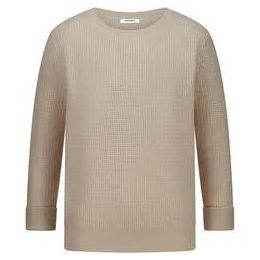 Rundhals-Pullover Kaschmir Peter Hahn beige, 38