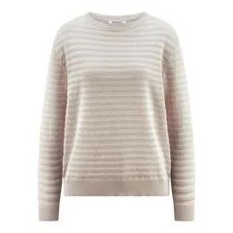 Rundhals-Pullover aus 100% SUPIMA&reg;-&shy;Baumwolle Peter Hahn beige, 40