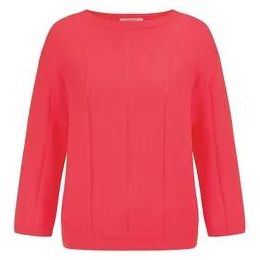 Rundhals-Pullover aus 100% SUPIMA&reg;-&shy;Baumwolle Peter Hahn rot, 48