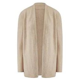 Long-Strickjacke aus Kaschmir include beige, 46