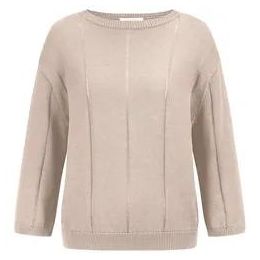 Rundhals-Pullover aus 100% SUPIMA&reg;-&shy;Baumwolle Peter Hahn beige, 36