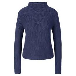 Pullover aus 100% SUPIMA&reg;-Baumwolle Peter Hahn blau, 40