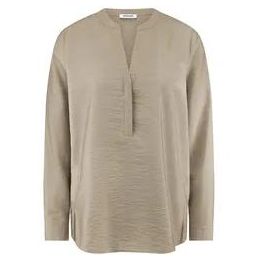 Bluse Rundhals-Ausschnitt Peter Hahn beige, 52