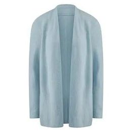 Long-Strickjacke aus Kaschmir include blau, 40