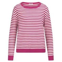 Rundhals-Pullover aus 100% SUPIMA&reg;-&shy;Baumwolle Peter Hahn pink, 44