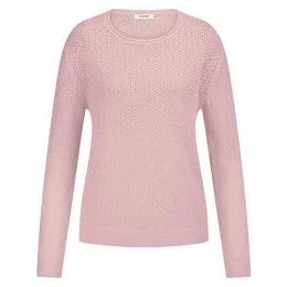 Rundhals-Pullover aus 100% Kaschmir Peter Hahn ros&eacute;, 38