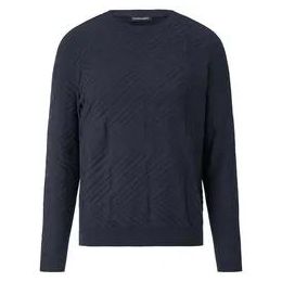 Rundhals-Pullover louis sayn blau, 52