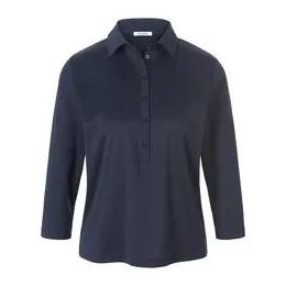 Polo-Shirt 3/4-Arm efixelle blau, 48
