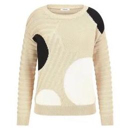 Rundhals-Pullover Peter Hahn beige, 44