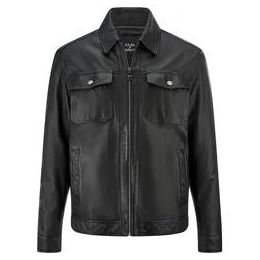 Lederjacke louis sayn schwarz, 56