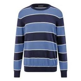 Rundhals-Pullover louis sayn blau, 58