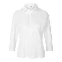 Polo-Shirt 3/4-Arm efixelle weiss, 40