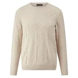 Rundhals-Pullover louis sayn beige, 52