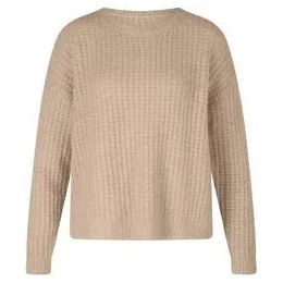 Rundhals-Pullover aus Kaschmir Peter Hahn beige, 36