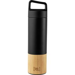 Rebel Outdoor Isolierflasche mit Teesieb 530 ml bambus schwarz - Isolierflaschen & Isobeh&auml;lter