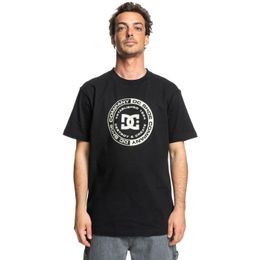 T-Shirt DC Shoes "DC Corpo", Herren, Gr. S, schwarz, Obermaterial: 75% Walkfrottier, 25% Walkfrottier;, Shirts T-Shirt