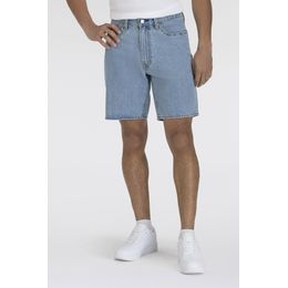 Levi's Jeansshorts LEVI'S "468 LOOSE SHORTS", Herren, Gr. 28, N-Gr, light indigo, flat finish, Denim/Jeans, Obermaterial: 100% Baumwolle, loose fit, Jeans Jeansshorts, Sommerhose