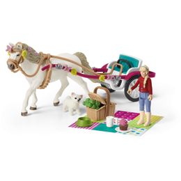 Spielwelt Schleich "HORSE CLUB, Kutsche f&uuml;r Pferdeshow (42467)", bunt, Spielfigurenwelten, Kinder, Kunststoff, Spielwelt