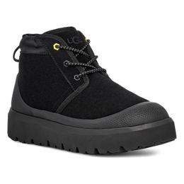 UGG Australia Winterboots UGG "NEUMEL WEATHER HYBRID", Herren, Gr. 9 (42), schwarz, Synthetik, Textil, Veloursleder, Schuhe Winterboots, Gummistiefel, Galoschen, Schlupfstiefel mit gepolstertem Fu&szlig;bett