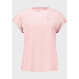 Sch&ouml;ffel Funktionsshirt SCH&Ouml;FFEL "Urban T Shirt Style Galerne WMS", Damen, Gr. 46, rosa (3205, rosa), Oberstoff : 74% Polyester 26% Lyocell, Rundhals, Shirts Funktionsshirt