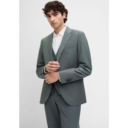 Anzugsakko Cinque "CIMONOPOLI_S", Herren, Gr. 46, gr&uuml;n, Web, Obermaterial: 53% Polyester, 43% Schurwolle, 4% Elasthan, unifarben, slim fit h&uuml;ftbedeckend, mit Kn&ouml;pfen, Sakkos Anzugsakko