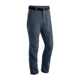 Funktionshose Maier Sports "Nil", Herren, Gr. 24, Kurzgr&ouml;&szlig;en, grau, 90% Polyamid, 10% Elasthan, Hosen Funktionshose, Herren Wanderhose, atmungsaktive Outdoor-Hose mit Roll up Funktion