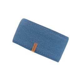 Stirnband Chillouts "Neo Headband", Damen, blau, Feinstrick, Materialmix, unifarben, M&uuml;tzen Stirnband, Breites Stirnband, Ohrenw&auml;rmer gef&uuml;ttert, Topseller