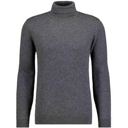 Rundhalspullover Ragman, Herren, Gr. 58, anthrazit, 90% Wolle 10% Baumwolle, Pullover Rundhalspullover