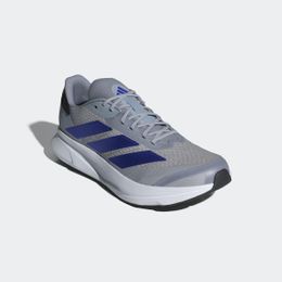 Laufschuh adidas Performance "DURAMO SL 2", Herren, Gr. 43, halo silber, lucid blau, grau two, Synthetik, Textil, Schuhe Laufschuh, sehr leicht