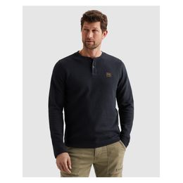 PME-Legend Henleyshirt PME LEGEND, Herren, Gr. XXL, salute, Piqu&eacute;, Obermaterial: 100% Baumwolle, normal h&uuml;ftbedeckend, Rundhals, Shirts Henleyshirt, mit Logo-Badge