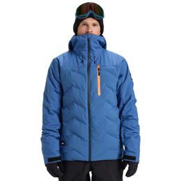 Snowboardjacke Quiksilver "The Edge", Herren, Gr. L, navy, Obermaterial: 100% Microfaser;, Jacken Snowboardjacke
