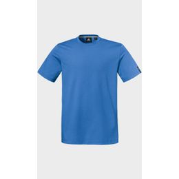 Sch&ouml;ffel Funktionsshirt SCH&Ouml;FFEL "T Shirt Style Serenio MEN", Herren, Gr. 50, 8405, blau, Oberstoff: 61% Baumwolle, 34% Polyester, 5% Elasthan, Rundhals, Shirts Funktionsshirt