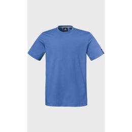 Sch&ouml;ffel Funktionsshirt SCH&Ouml;FFEL "T Shirt Style Serenio MEN", Herren, Gr. 58, 8405, blau, Oberstoff: 61% Baumwolle, 34% Polyester, 5% Elasthan, Rundhals, Shirts Funktionsshirt