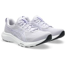 Laufschuh asics "GEL-CONTEND 9", Damen, Gr. 43,5, lila hint, blaubell, Synthetik, Schuhe Laufschuh, mehr D&auml;mpfung, Topseller