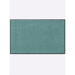 Fu&szlig;matte Salonloewe Gr. 2, gr&uuml;n (mint), B:60cm H:7mm L:85cm, Kunstfaser, Polyamid, Teppiche, Fu&szlig;matte