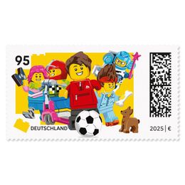 Internationaler Tag des Spielens, Briefmarke zu 0,95 &euro;, 10er-Bogen