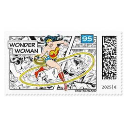 Wonder Woman, Briefmarke zu 0,95 &euro;, 10er-Bogen