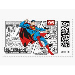 Superman, Briefmarke zu 0,95 &euro;, 10er-Bogen