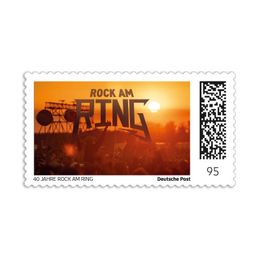 Briefmarke "40 Jahre Rock am Ring" - Sonnenuntergang, je 0,95 EUR im 10er-Bogen