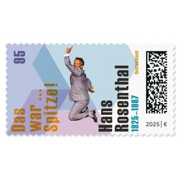 100. Geburtstag Hans Rosenthal, Briefmarke zu 0,95 &euro;, 10er-Bogen
