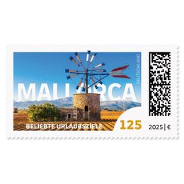 Mallorca, Briefmarke zu 1,25 &euro;, 10er-Bogen