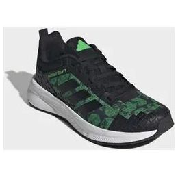 Laufschuh Adidas SPORTSWEAR "Adidas MINECRAFT FORTARUN 4.0 KINDER UND TEENS", Kinder, Gr. 40, core schwarz, core schwarz, ftwr wei&szlig;, Synthetik, Textil, Schuhe Laufschuh, f&uuml;r Kinder & Jugendliche