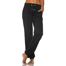 H.I.S. H.I.S Relaxhose schwarz Gr. 52/54 f&uuml;r Damen. Mit Logoschriftzug, Logostickerei. Bequem. Nachhaltig.