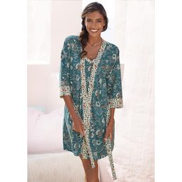 Lascana Kimono mehrfarbig Gr. 32/34 f&uuml;r Damen
