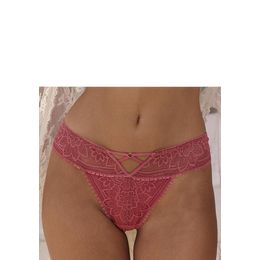 Lascana String kastanie Gr. 44/46 f&uuml;r Damen. Nachhaltig.