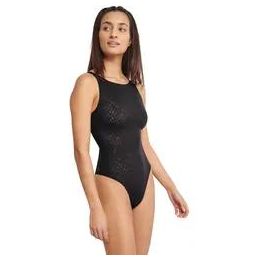 Body Sloggi "ZERO Feel Bliss", Damen, Gr. XL, N-Gr, schwarz, Spitze, Obermaterial: 76% Polyamid, 24% Elasthan, Jacquardmuster, unifarben, k&ouml;rpernah normal, Bodys Body, unsichtbar mit Spitzenoptik