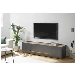 Lowboard Home Affaire "City/Giron, moderner TV-Schrank, Kommode, TV-Unterschrank", grau (anthrazit), B:170cm H:40cm T:45cm, FSC-zertifizierter Holzwerkstoff, Sideboards, Lowboard, zeitlos, modern, ausreichend Stauraum, vielseitig einsetzbar