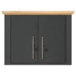 H&auml;ngeschrank OTTO HOME "KS-Westminster", grau (grau dunkel), B:96cm H:73cm T:33cm, Schr&auml;nke, H&auml;ngeschrank, im romantischen Landhausstil, Breite 96 cm, exclusiv by Otto