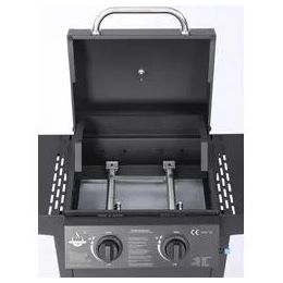 Gasgrill El Fuego "San Jose 2 Brenner", schwarz, B:94cm H:101,5cm T:51cm, Grills, mit gusseisernem Grillrost