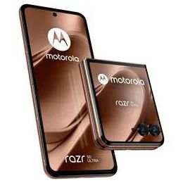 Motorola Smartphone "razr50 ultra", braun (mocha mousse), 512 GB, Mobiltelefone